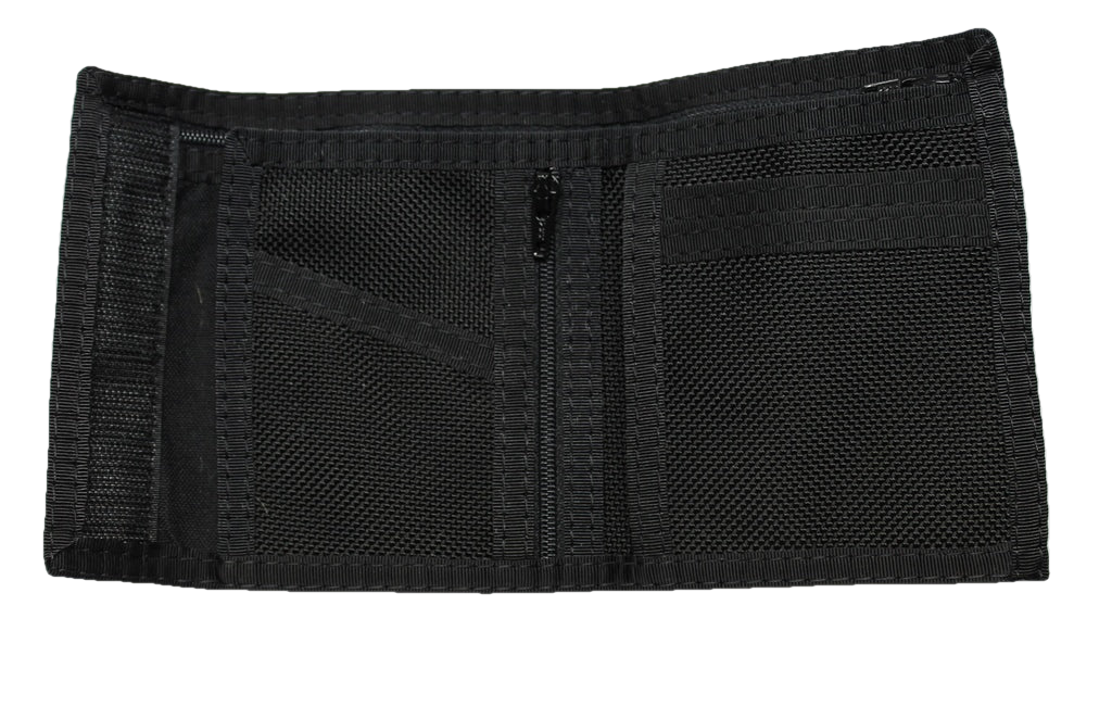 Ballistic Nylon Bilfold Wallet - Black – Wallets Plus
