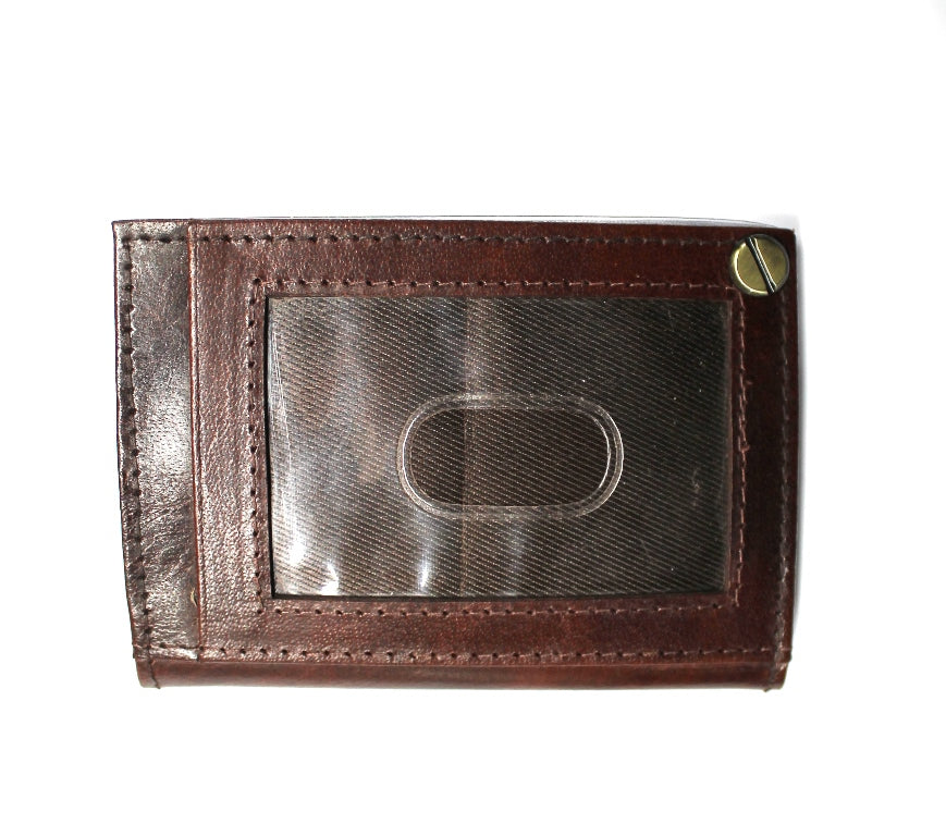 Credit Card Holder -Fan Style RFID Safe- Brown – Wallets Plus