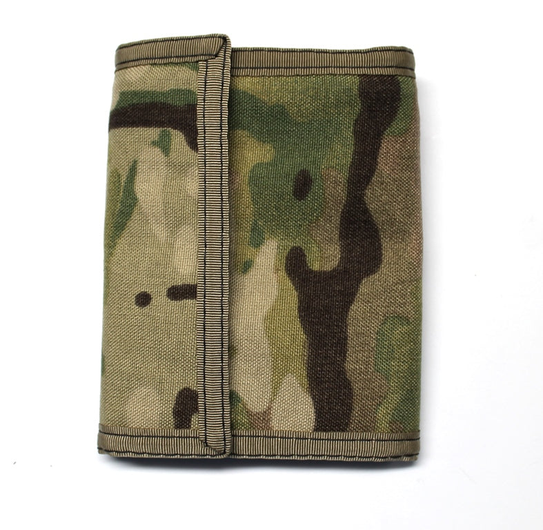 Multi Cam Military Camo Nylon Billfold Wallet - Made in USA – Wallets Plus