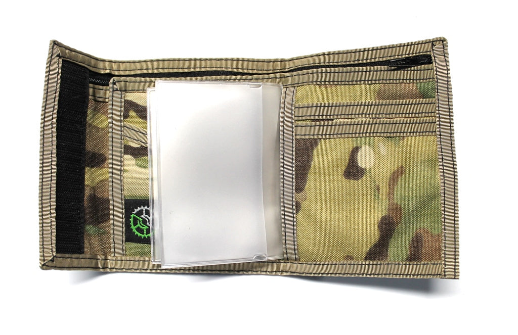 Multi Cam Military Camo Nylon Billfold Wallet - Made in USA – Wallets Plus