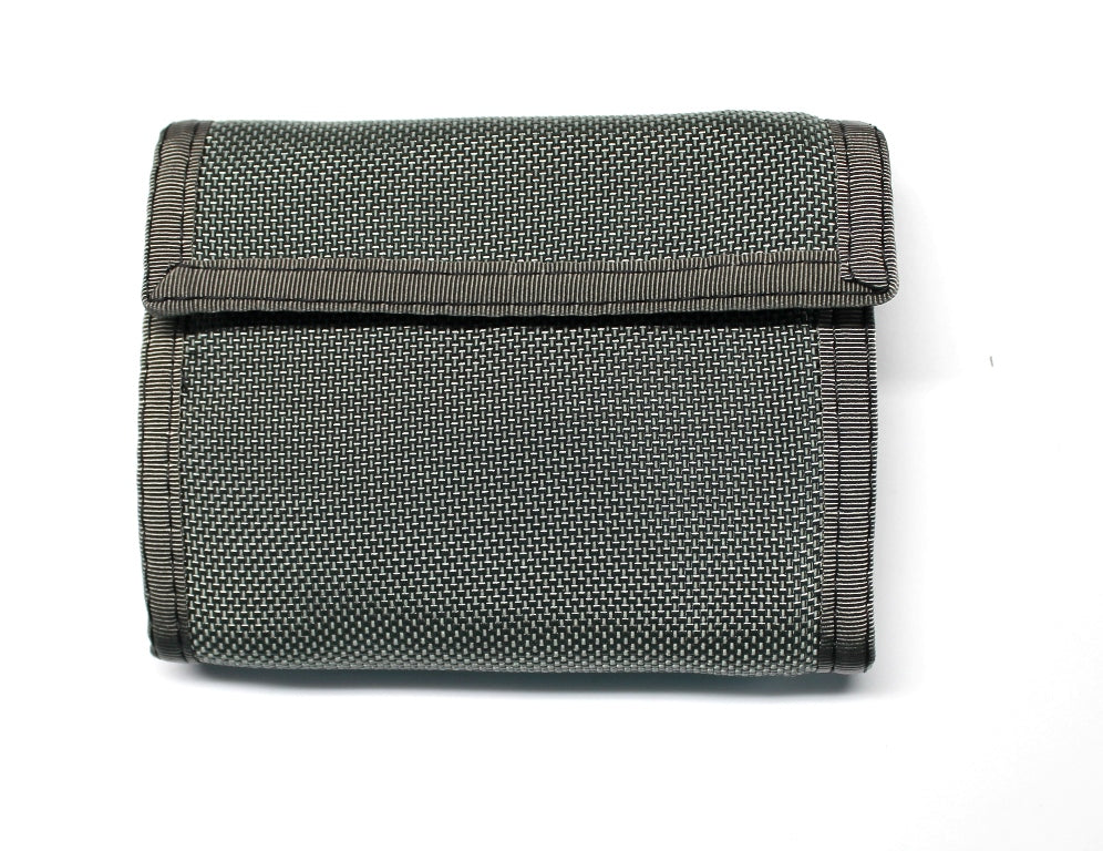 Ballistic Nylon Billfold Wallet -Gray- Made in USA – Wallets Plus